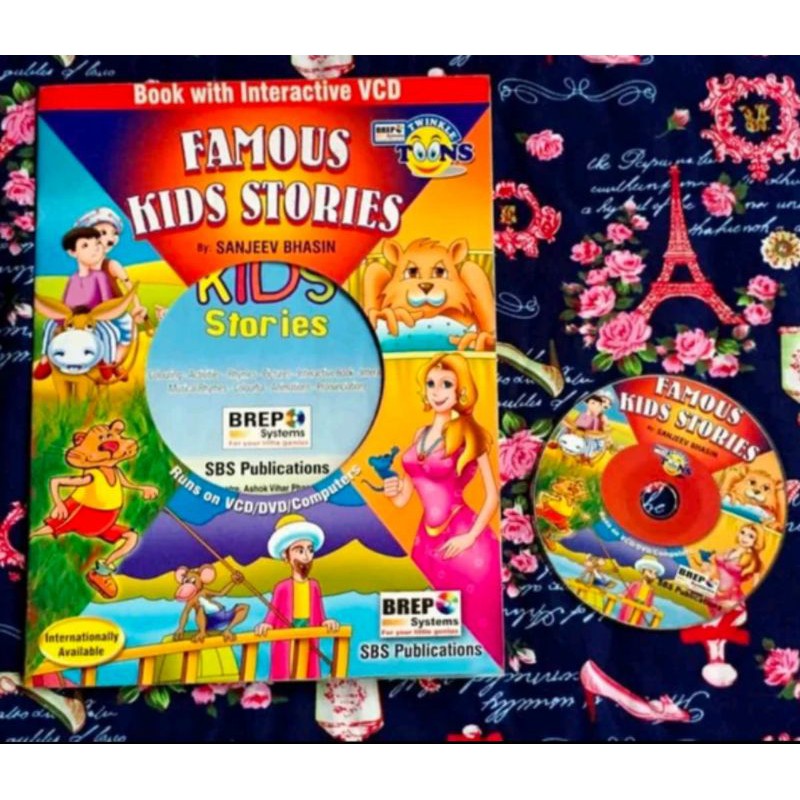 Jual Buku dan VCD Famous Kids Stories | Shopee Indonesia
