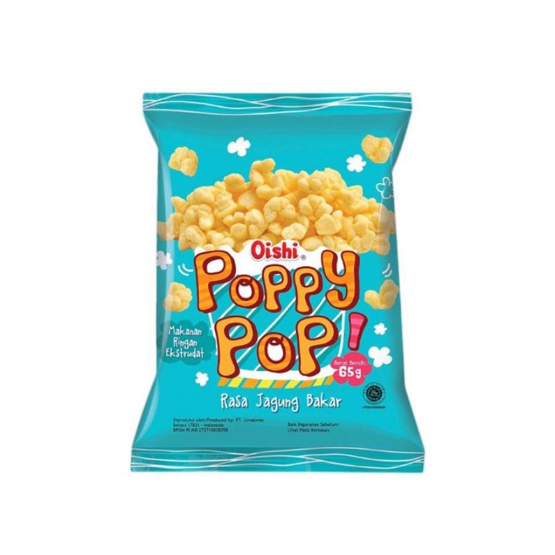 Jual Oishi Aneka Snack Popcorn Caramel belgian butter cheese cokelat ...