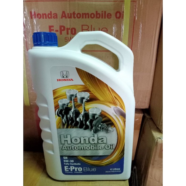 Jual Oli OLi Mesin Honda E Pro Blue 5w/30 4 liter Mobil Honda Jazz Rs ...
