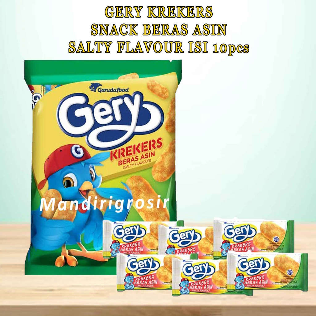 Jual Snack Krekers Salty Flavour * Gery Krekers * Snack Beras Asin ...