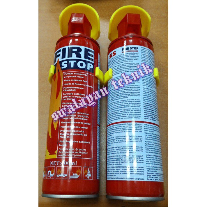 Jual [PROMO EKSKLUSIF] Firestop Spray Mini Portable Fire Extinguishers ...