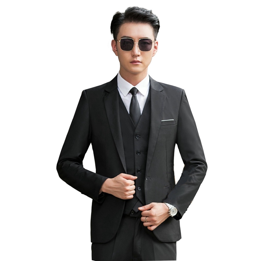 Jual Parayu - Jas Blazer Pria Formal Kancing Satu Slim Fit | Shopee ...