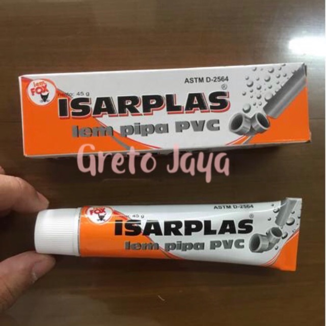 Jual Lem Pipa PVC ISARPLAS / Lem FOX ASLI Tube Paralon Pralon Air | Shopee Indonesia