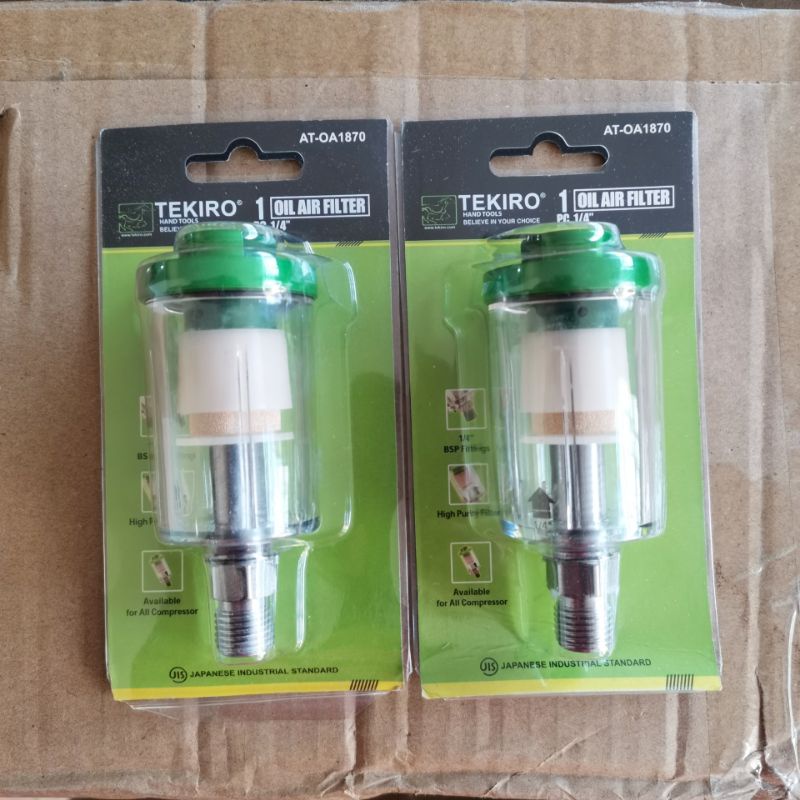 Jual air filter TEKIRO filter spray gun kompresor saringan air water ...