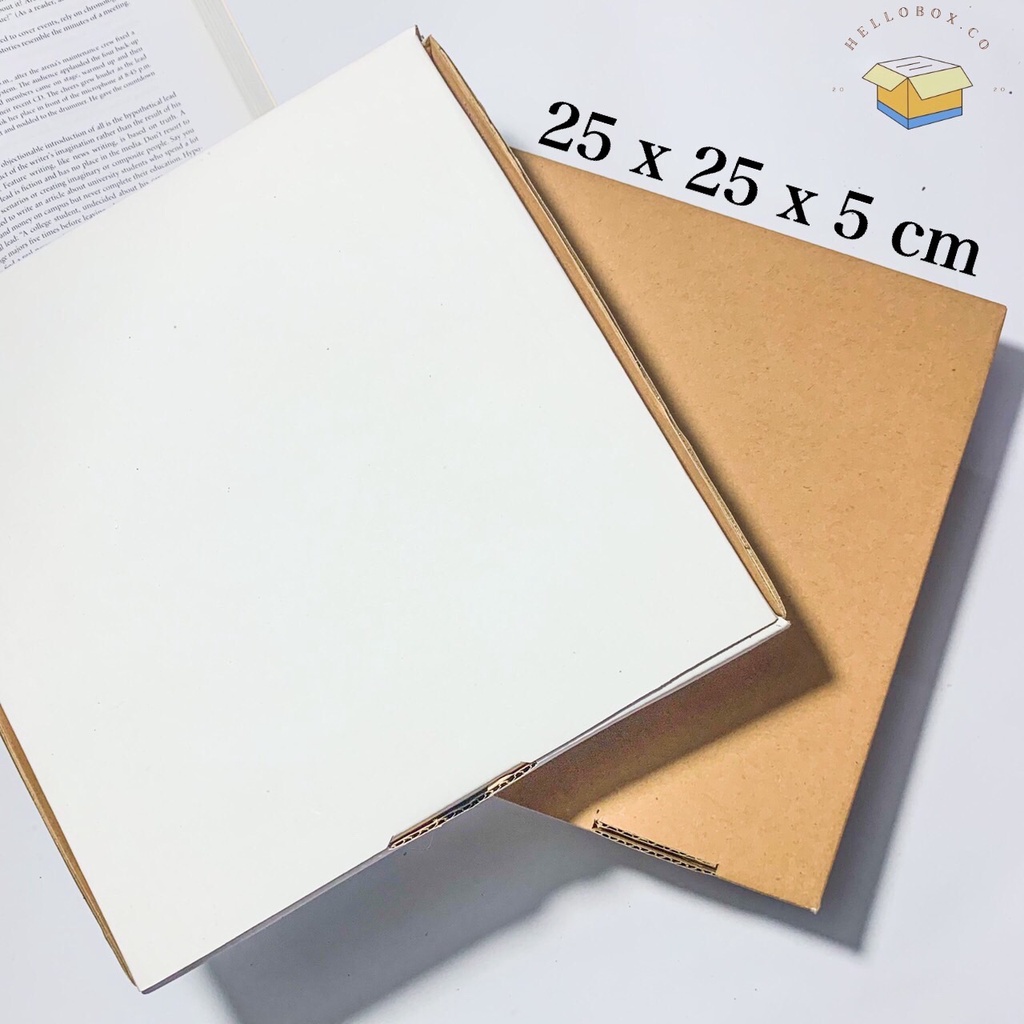 Jual Kardus 25x25x5 cm | dusbox dus packing kardus box Die Cut & Easy ...
