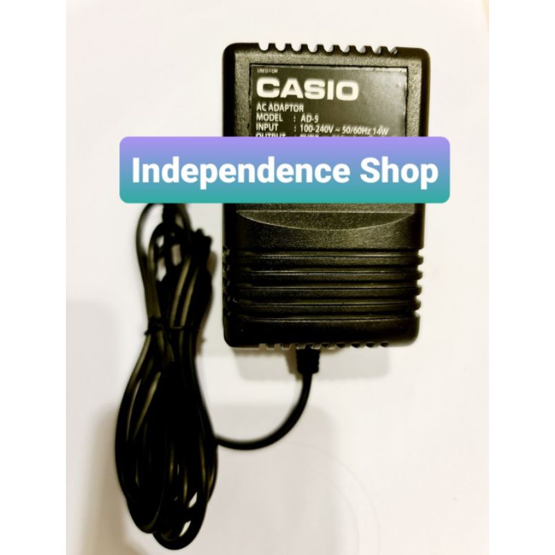 Jual Power Adaptor Keyboard CASIO CTK 700 AC/DC Switching Adapter ...