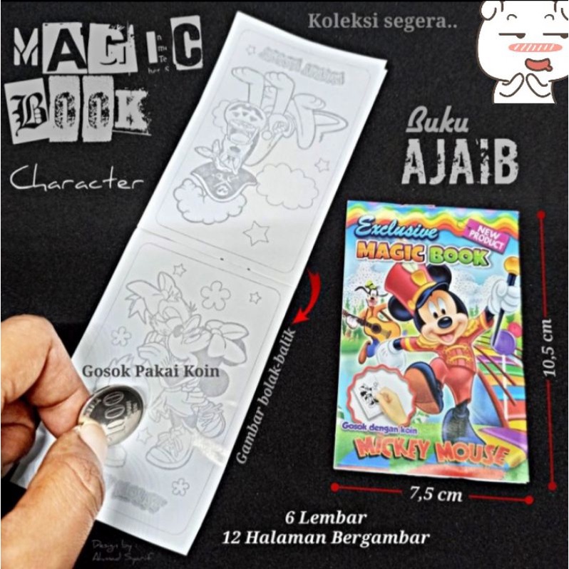 Jual Mainan gosok kertas gambar magic | Shopee Indonesia