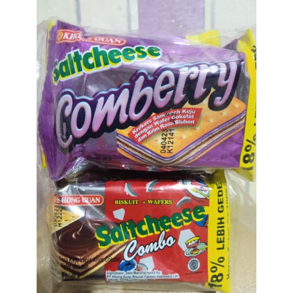 Jual Biskuit Khong Guan Saltcheese Combochizz ( 10 × 17gr ) | Shopee ...