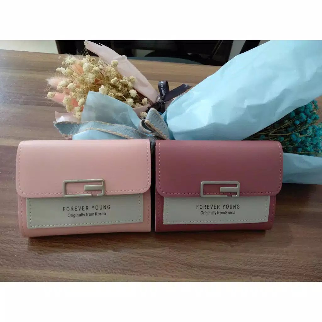 Jual Dompet Wanita Import Murah Lipat Kecil Lucu Dan Cantik Wallet PGM ...