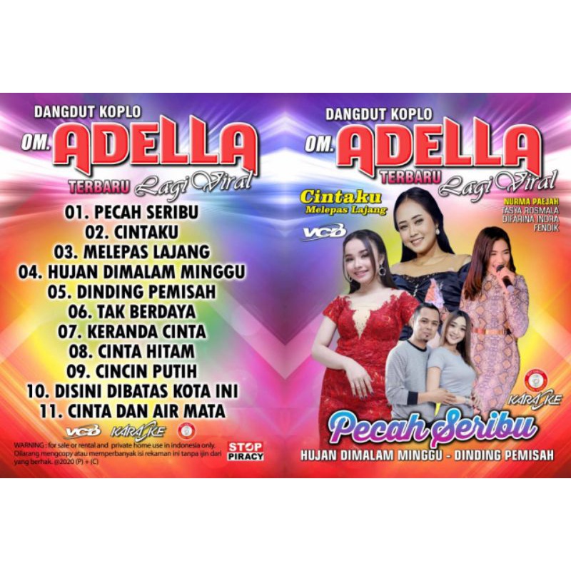 Jual kaset VCD OM ADELLA PECAH SERIBU | Shopee Indonesia