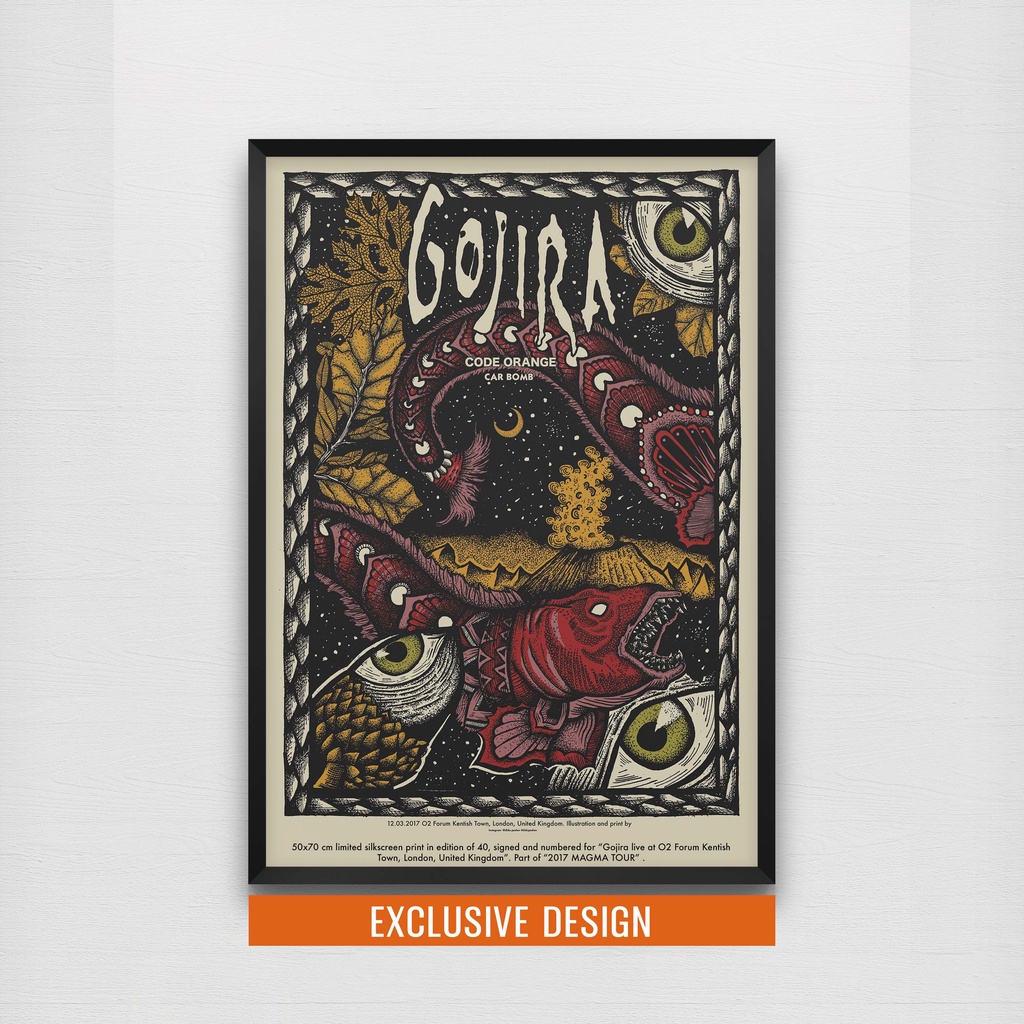 Jual Poster GOJIRA | Shopee Indonesia
