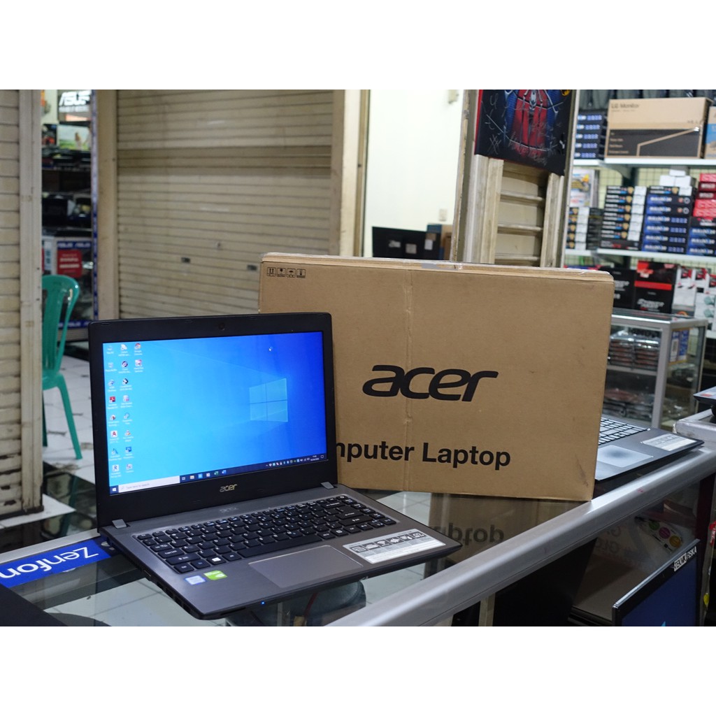 Jual Acer E5-476G-32BL intel core i3-8130U Ram 4GB HDD 1TB Nvidia Gevorce MX150 GDDR5 | Shopee ...