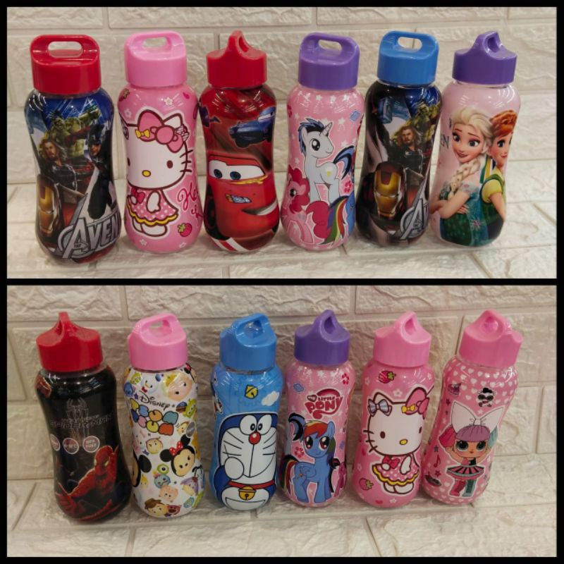 Jual BOTOL DOT SUSU ANAK KARAKTER/BOTOL MINUM ANAK 350ml | Shopee Indonesia