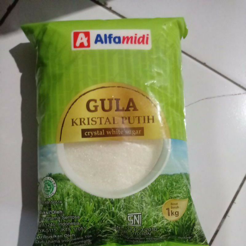 Jual Gula pasir kristal putih Alfamart Alfamidi | Shopee Indonesia