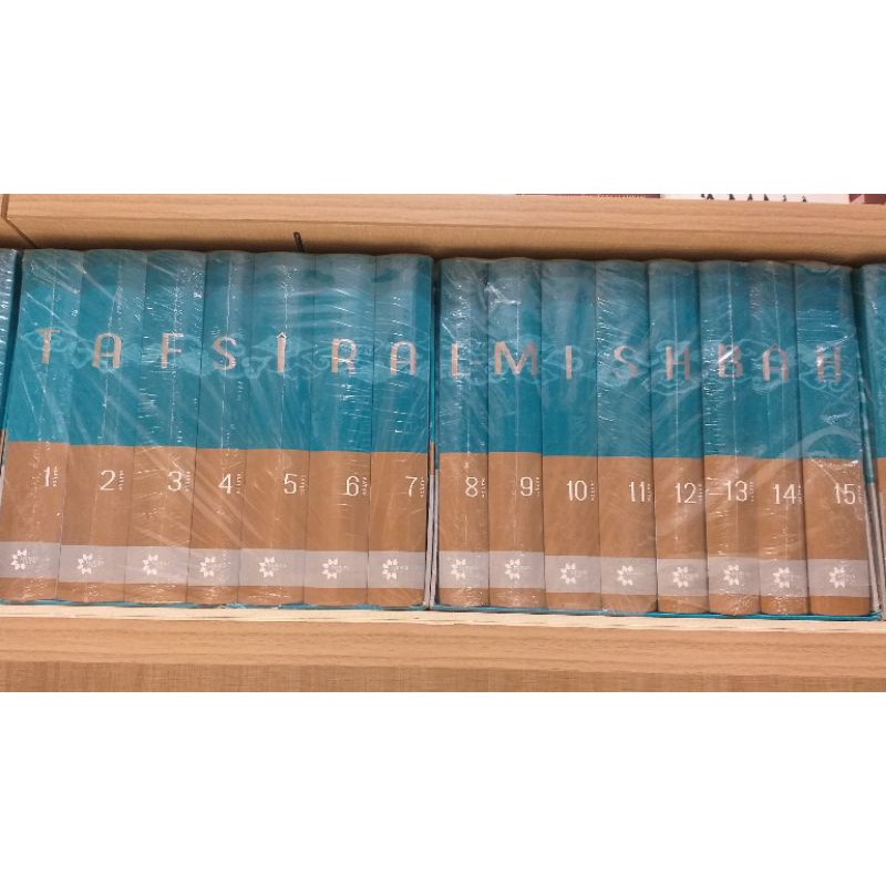 Jual BUKU ORIGINAL TAFSIR AL-MISBAH (SET BERISI 1-15) | Shopee Indonesia