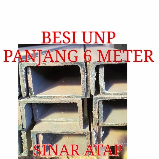 Jual UNP 50 / KANAL U 50 PANJANG 6 M | Shopee Indonesia