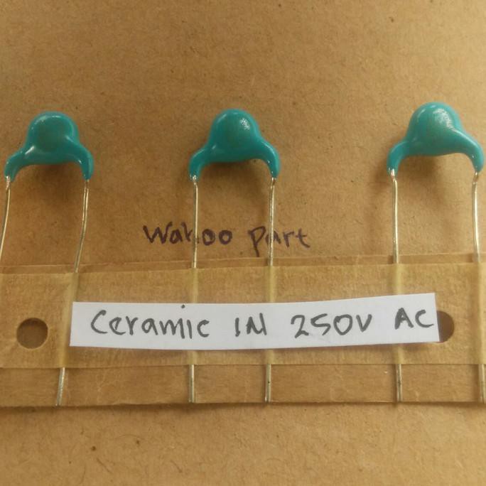 Jual Capacitor Ceramic 1N 250 Ac Wahooo Segera Beli | Shopee Indonesia