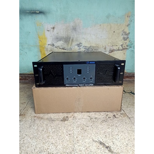 Jual box cr 49000 4 channel box amplifier box power rakitan ampli sound ...