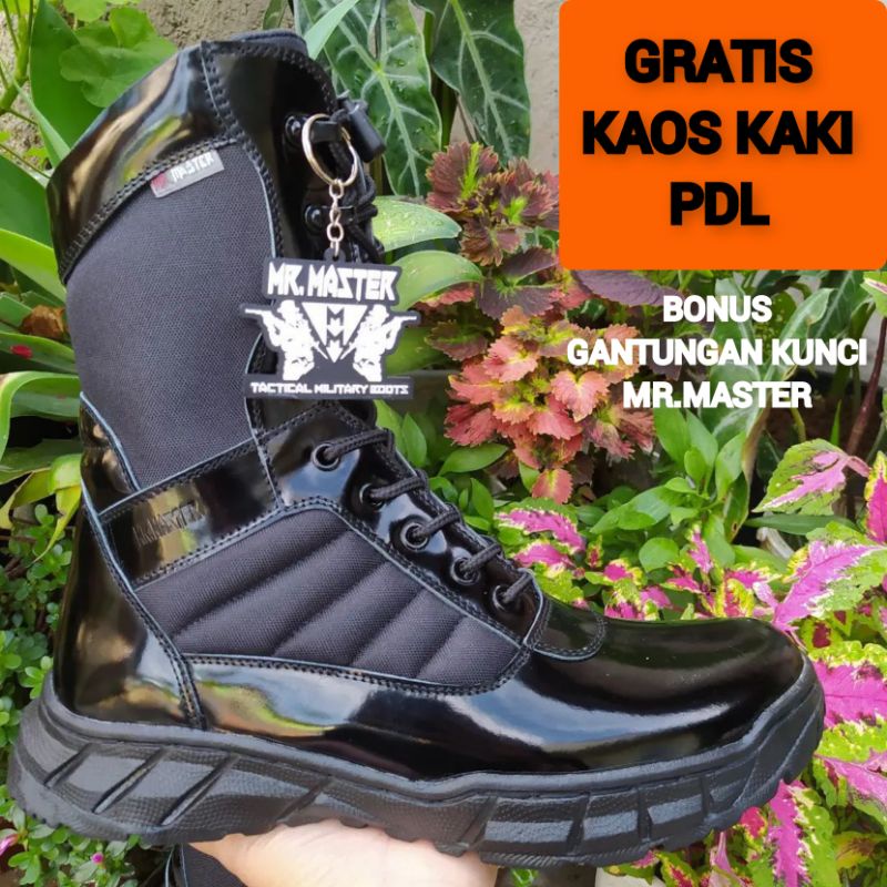 Jual SEPATU PDL KULIT SAPI ASLI MERK MR MASTER SEPATU PDL DINAS ...