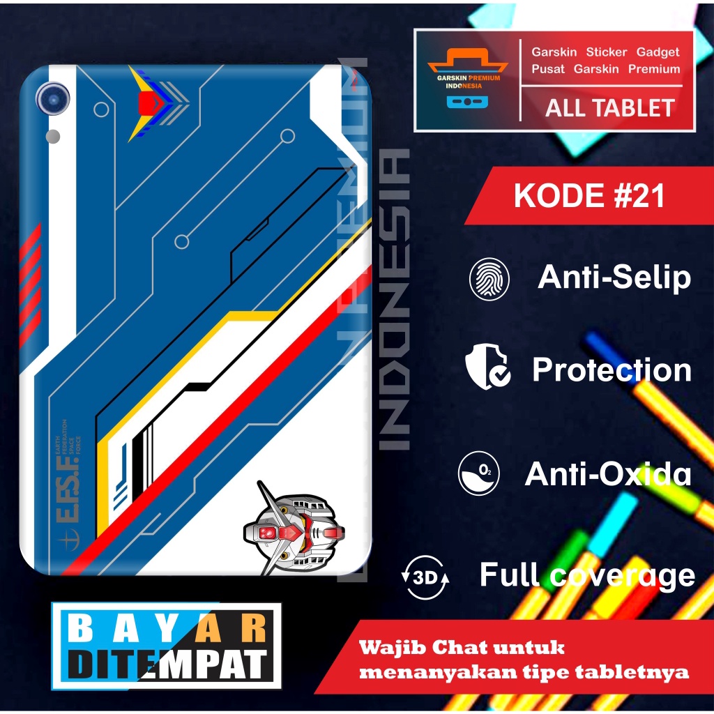 Jual Garskin Stiker All Tab / Tablet Samsung ,iPad, Advan Dll (WAJIB ...