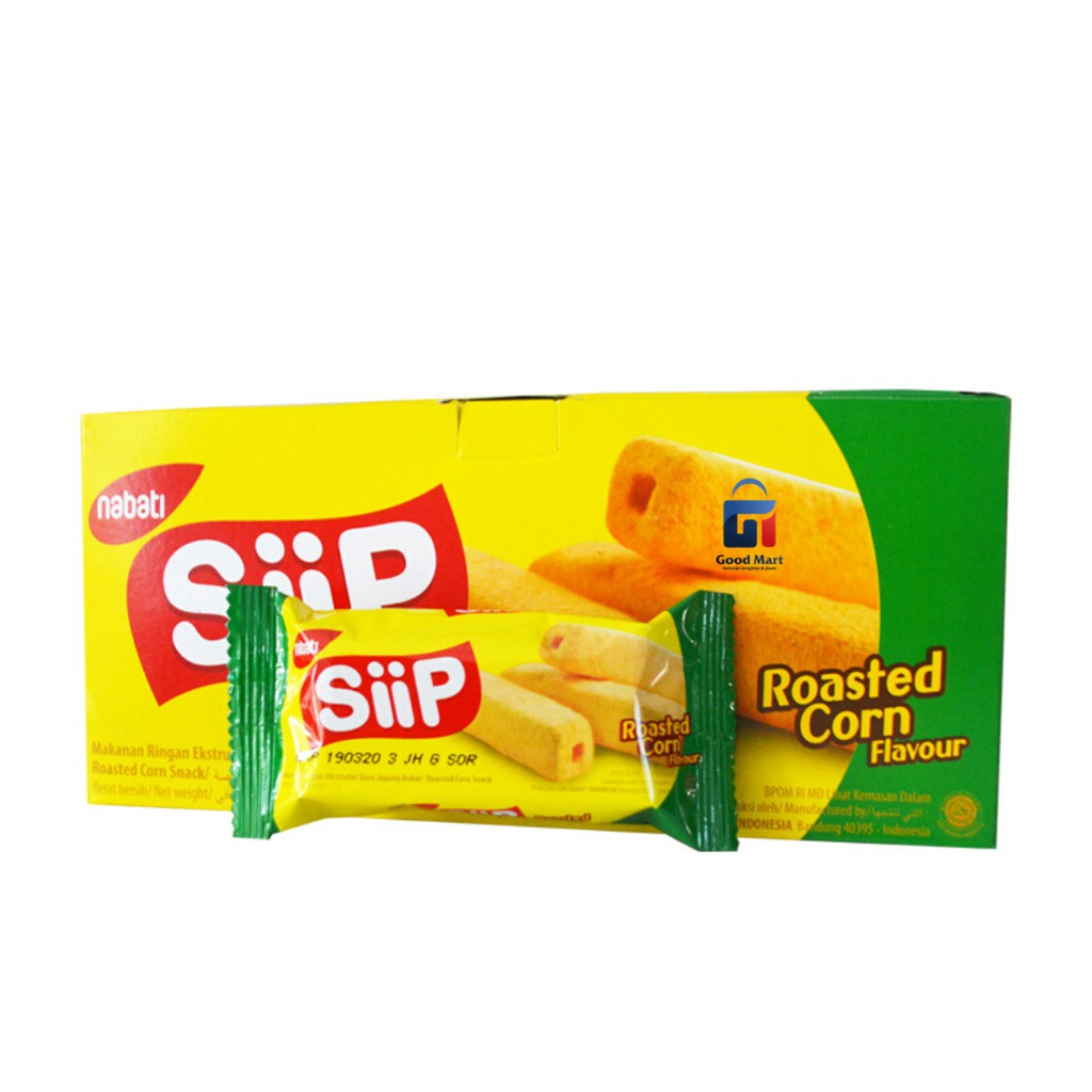 Jual BOX Nabati Siip - Snack Ekstrudat Rasa Jagung Bakar - 20x6gr ...