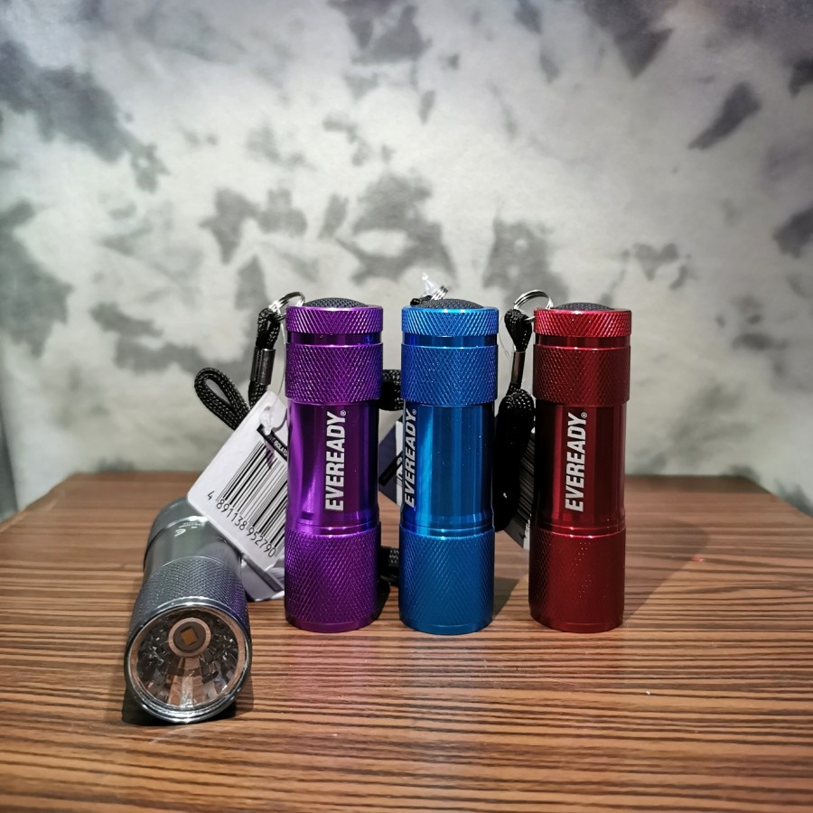Jual SENTER / FLASHLIGHT EVEREADY LED METAL LIGHT 3AAA TERMURAH ...