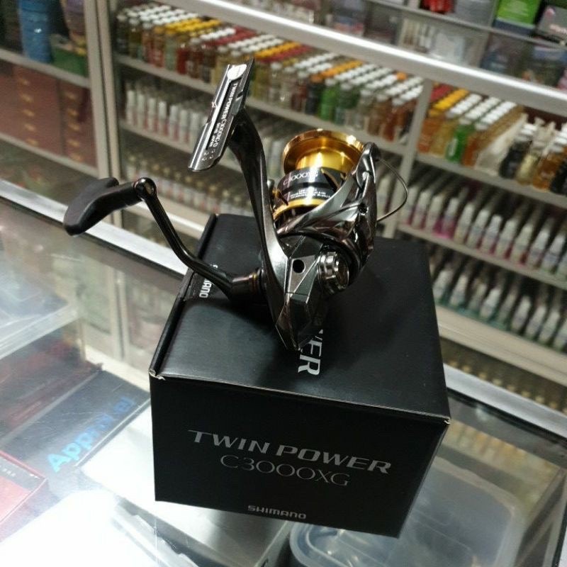 Jual Gulungan Pancing Rel Reel Shimano Twinpower 2020 FD C 3000 XG Rell | Shopee Indonesia