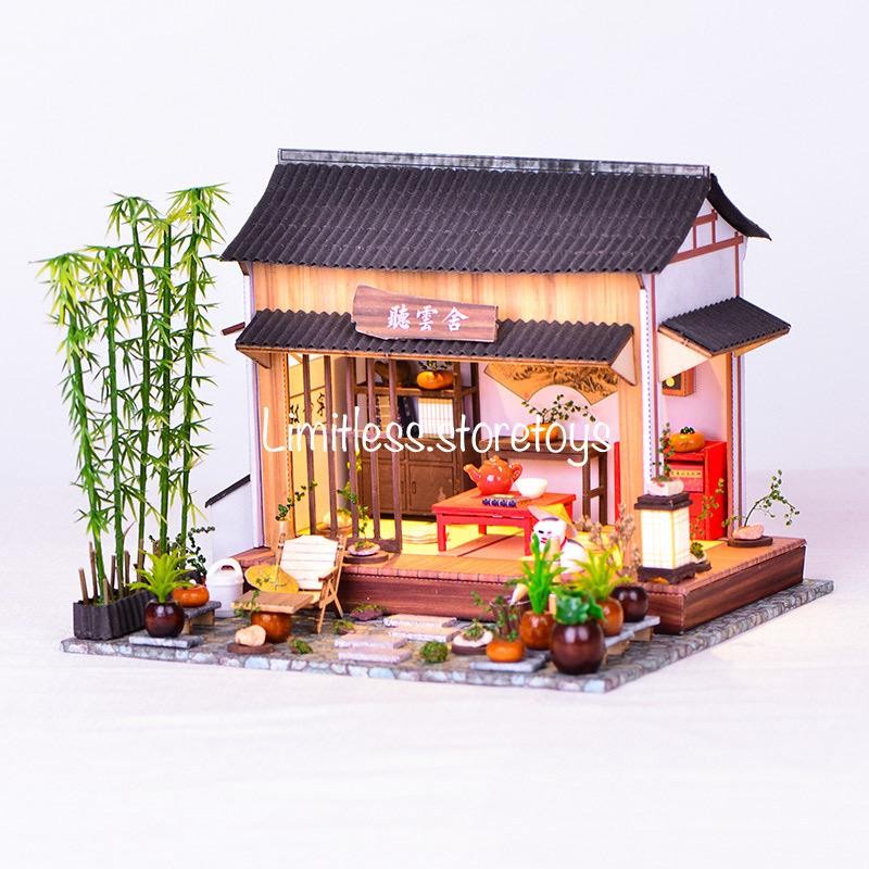 Jual DIY MINIATURE TEA HOUSE (FA YUN SHE) BM-850 / Miniature | Shopee ...