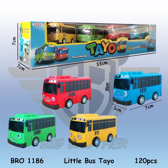 Jual Mainan Bus Tayo Mainan Mobil Anak Murah Tayo and Friend 1 PCS ...