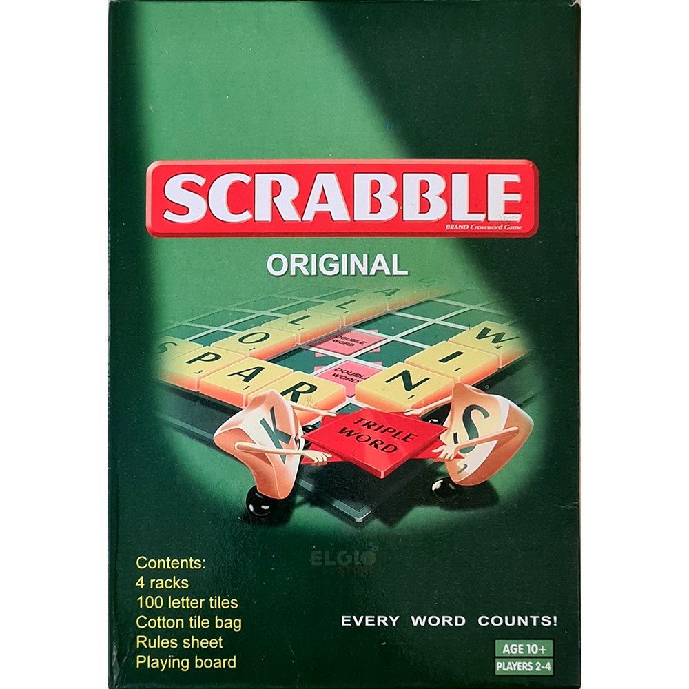 Jual Scrabble Original 5220Y / Permainan Kata - Mainan Pendidikan ...