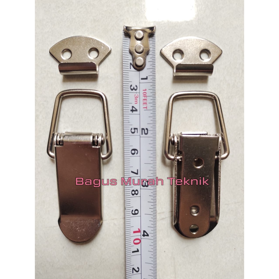 Jual Kancing Kunci Spring Loaded Toggle Clamp TL04 Latch Catch Hasp ...