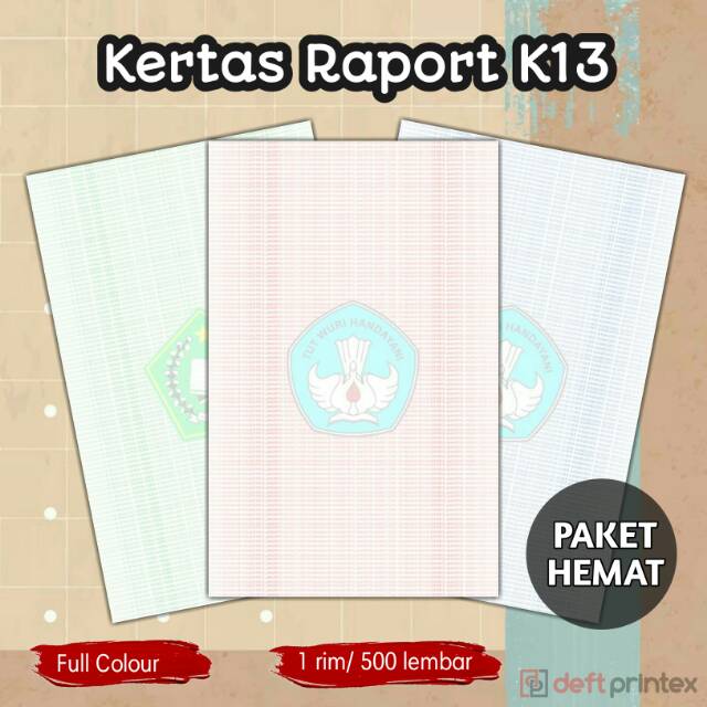 Jual Kertas Raport K13 | 1 rim/ 500 lembar | Shopee Indonesia