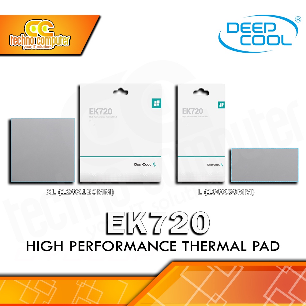 Jual THERMAL PAD DEEPCOOL EK720 High Performance / L (1mm) / XL (1mm ...