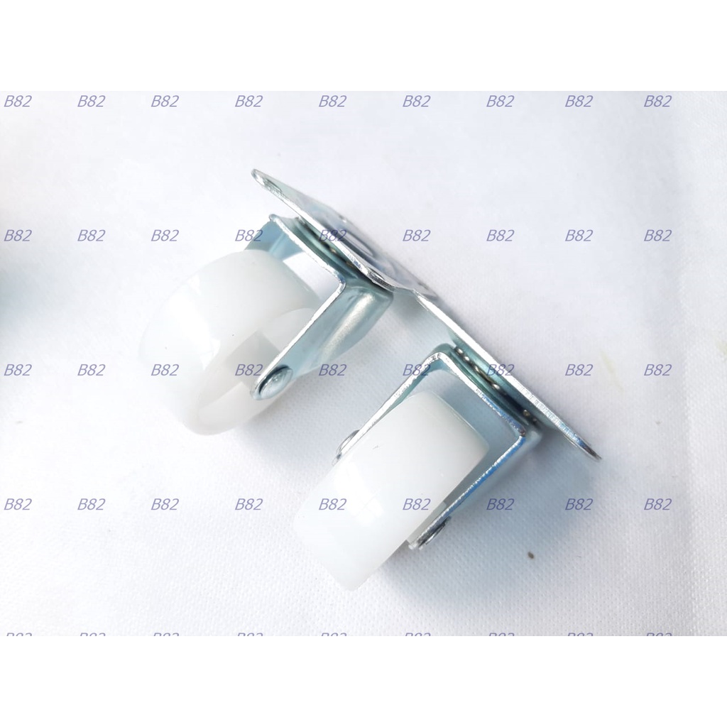 Jual B82 Roda Caster 2" inch Nylon Nilon Putih Roda Hidup Etalase Roda ...