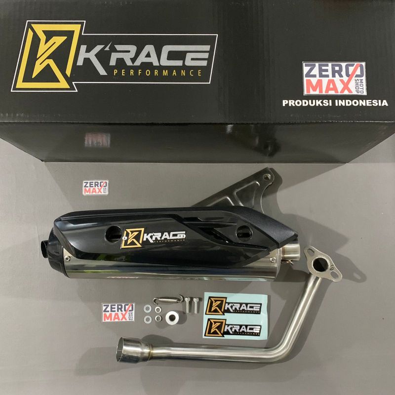 Jual Knalpot K RACE KRACE Honda New Beat Street FI ESP LED 2020 2021 2022 Original | Shopee ...