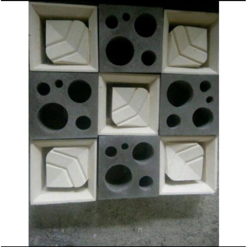 Jual Roster beton minimalis motif Daun Tapak kucing | Shopee Indonesia