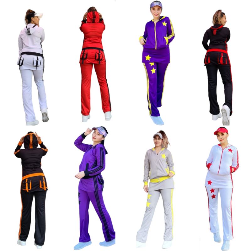 Jual Baju senam aerobic / baju senam lapangan | Shopee Indonesia