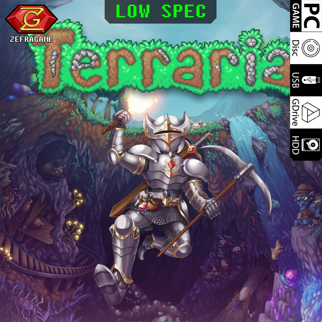 Jual TERRARIA PC Full Version/GAME PC GAME/GAMES PC GAMES | Shopee ...