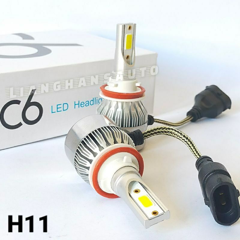 Jual LED C6 H11 SUPER BRIGHT TURBO HI LED LAMPU FOGLAMP | Shopee Indonesia