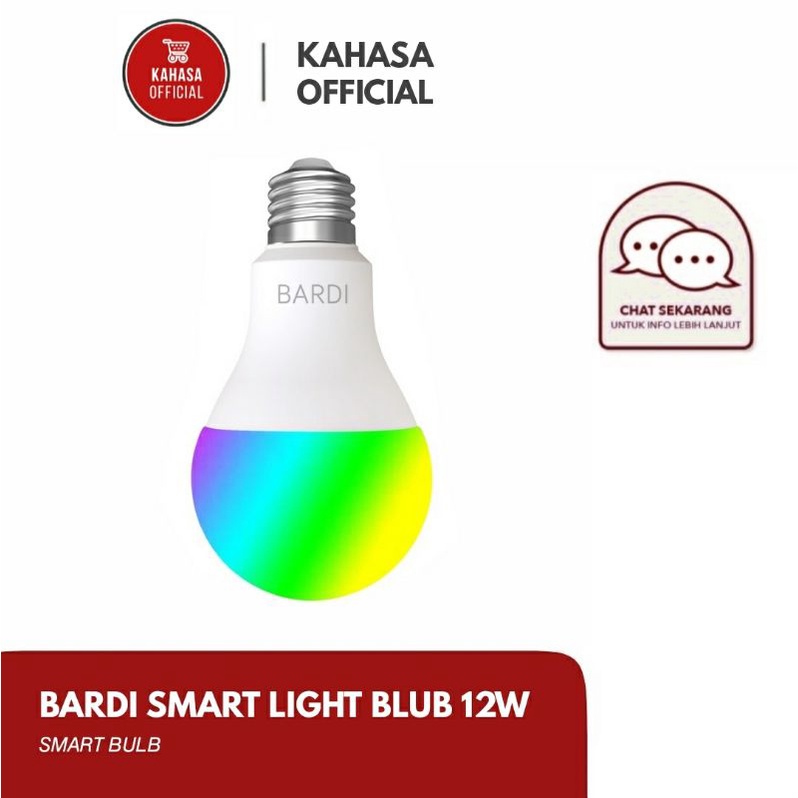 Jual BARDI Smart LIGHT BULB RGBWW 12W Wifi Wireless IoT - Home ...