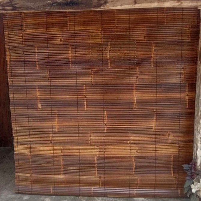 Jual Produk Terbaru Krey Bambu 250 X 200 Sudah Di Vernis Tirai Bambu Wulung | Shopee Indonesia
