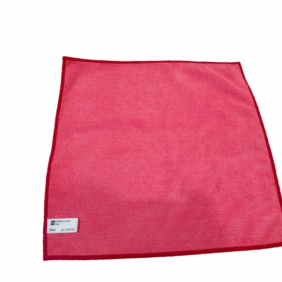 Jual Diversey Taski MyMicro Cloth Red - Lap Microfiber 40 x 40 cm Merah ...