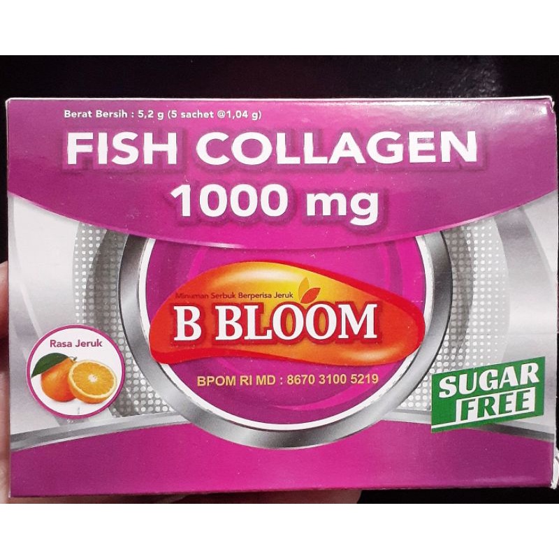 Jual FISH COLLAGEN 1000MG - B BLOOM (ORIGINAL) | Shopee Indonesia