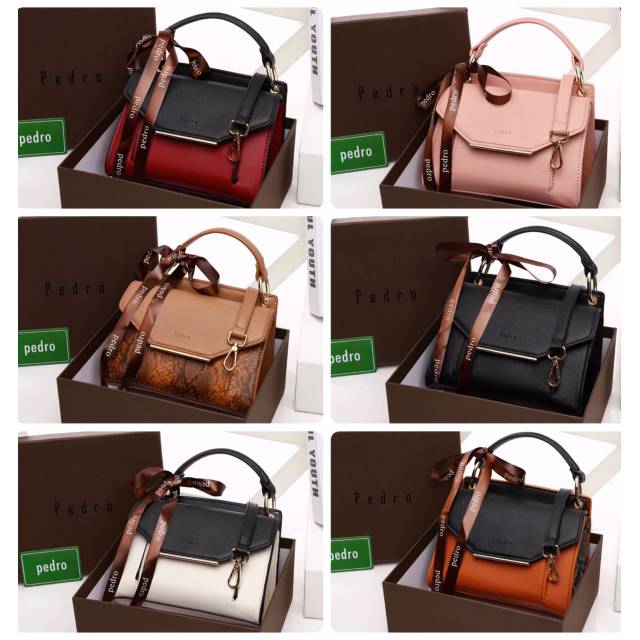 Jual PEDRO BAG 809 ( WITH BOX ) | Shopee Indonesia