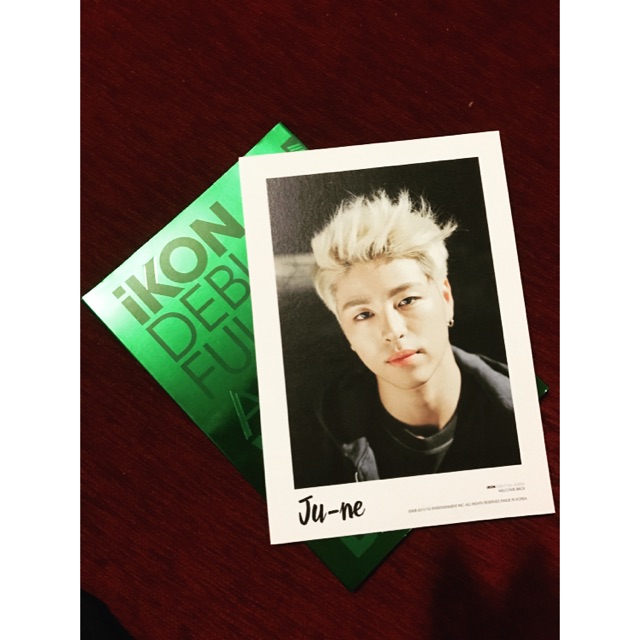 Jual OFFICIAL IKON JUNE PHOTOSET (Ikon debut full album green version ...