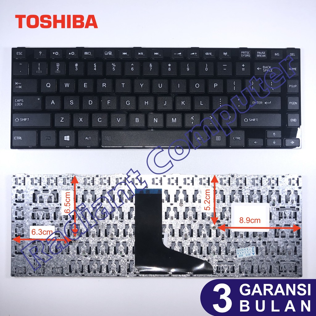 Jual Keyboard Toshiba L40-A L40D-A L45-A S40-A S40D-A S40DT-A S40T-A ...