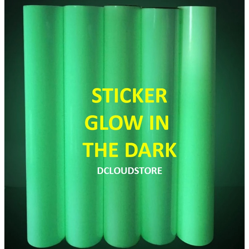 Jual STICKER STIKER GLOW IN THE DARK 60 cm x 45 m | Shopee Indonesia