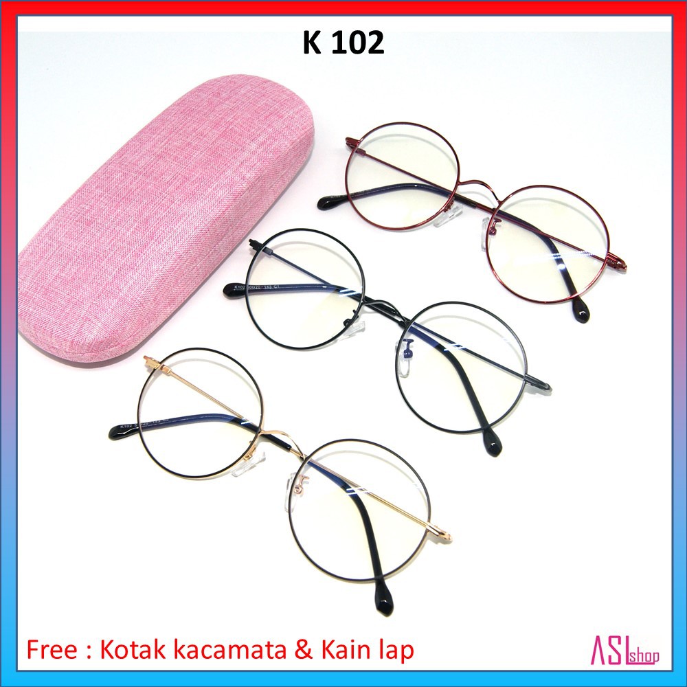 Jual FRAME KACAMATA MINUS (KODE : K102) | Shopee Indonesia