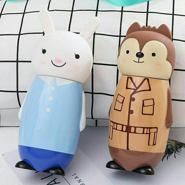 Jual Termos mug Karakter Rabbit & Squirrel | Shopee Indonesia