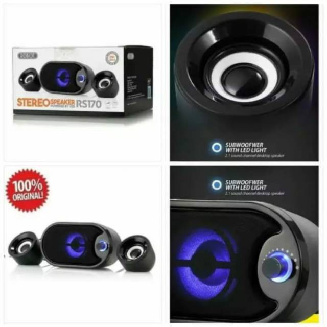 Jual Speaker robot RS170 komputer super bass | Shopee Indonesia
